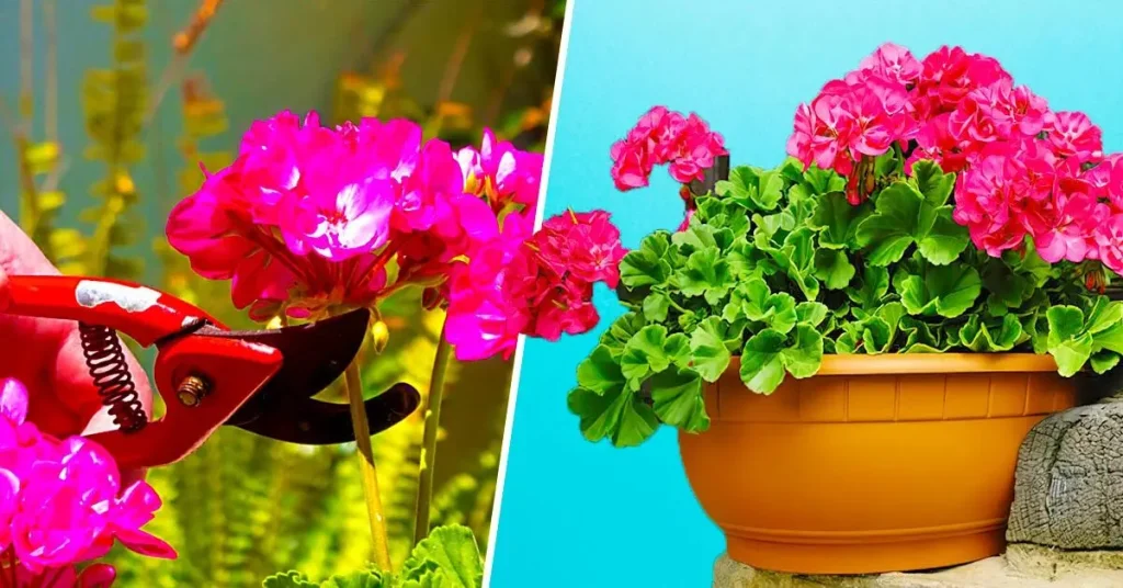 Geranium: When and How to Prune it for Spectacular Flowering? – The ...